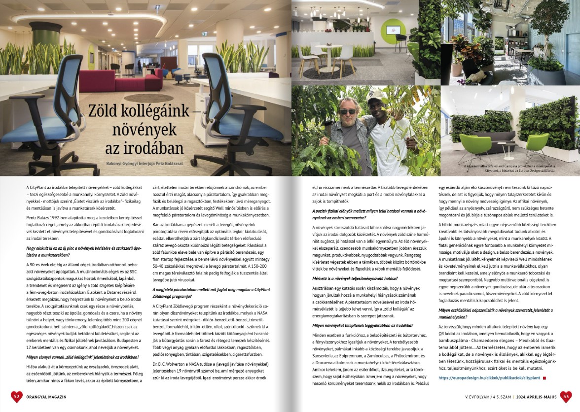 Őrangyal Magazin - április - május | Europadesign